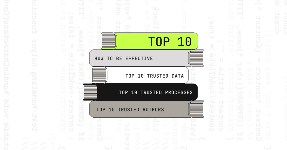 Five Questionable Things About Top Ten Security Lists