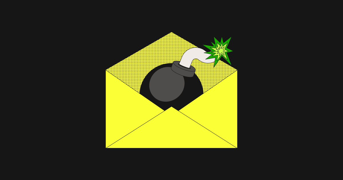 The AppSec letter bomb problem